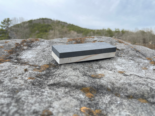 Dual Soft/Black Natural Arkansas Whetstone | Natural Whetstone