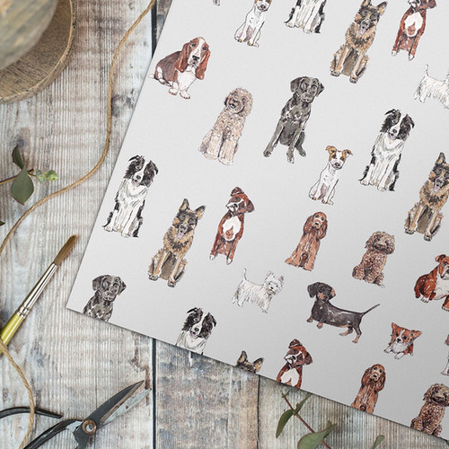 It’s a Dog’s Life Gift Wrap | Wrapping Papers I Made In B
