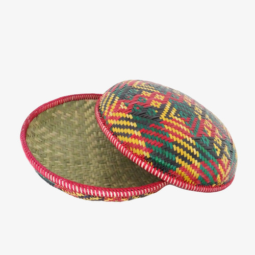 Bangchung Bamboo Container - Small | Made In Bhutan I Made In B