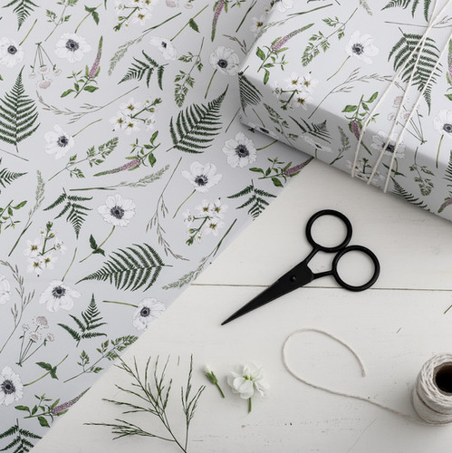 Botanical Wrapping Paper - Wild Meadow | Gift Wrap | Made In B