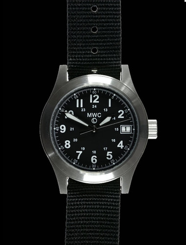 MWC Classic 100m Water Resistant General Service Watch with 24 Jewel ...