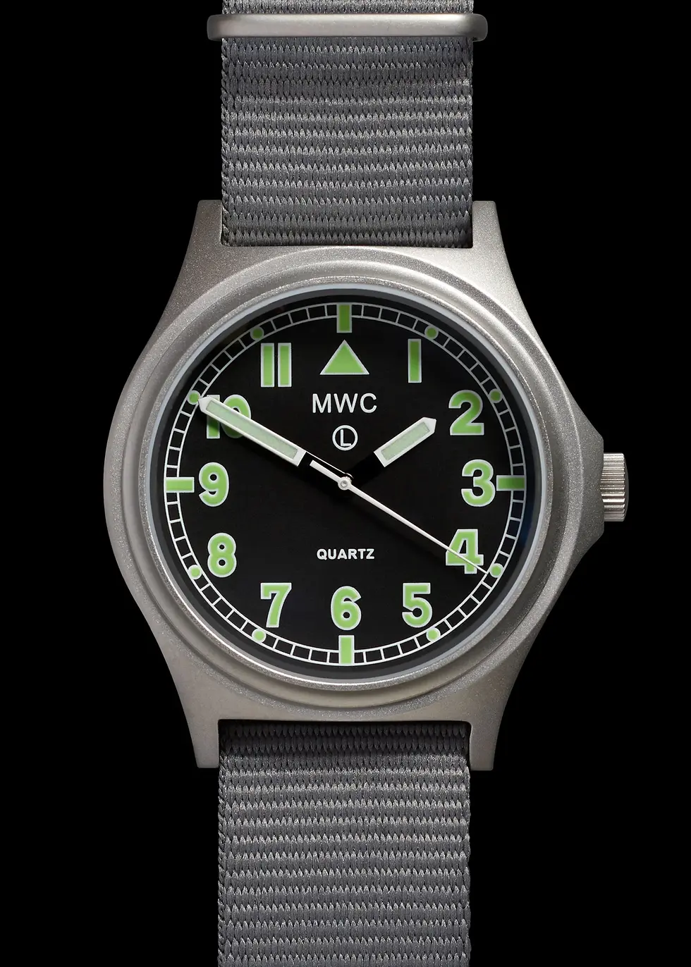 MWC G10 100m / 330ft Water resistant Stainless Steel Military Watch ...