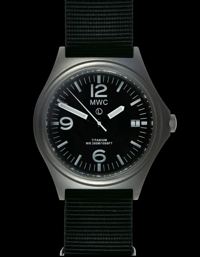 MWC 45th Anniversary Limited Edition Titanium Military Watch, 300m WR ...