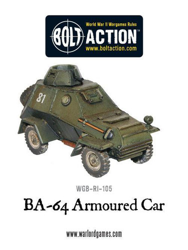 Soviet BA-64 Armoured Car | sidequest-store