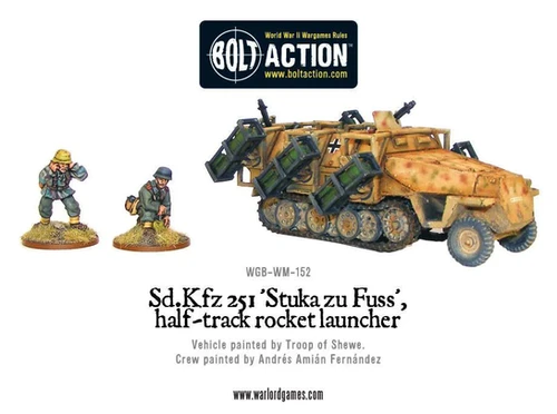 Sd.Kfz 251 'Stuka zu Fuss', halftrack rocket launcher | sidequest-store