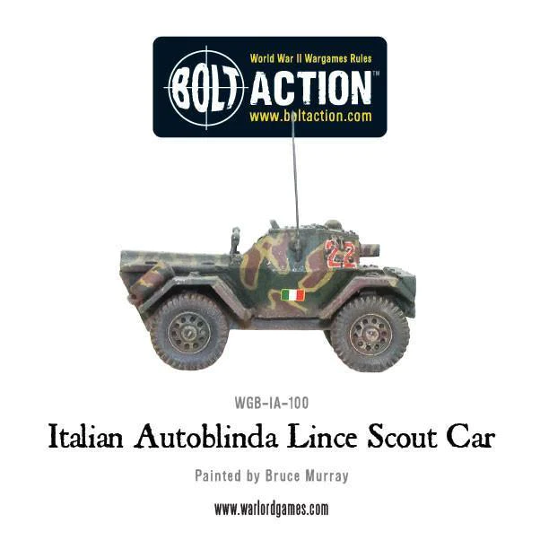 Italian Autoblinda Lince Scout Car | sidequest-store