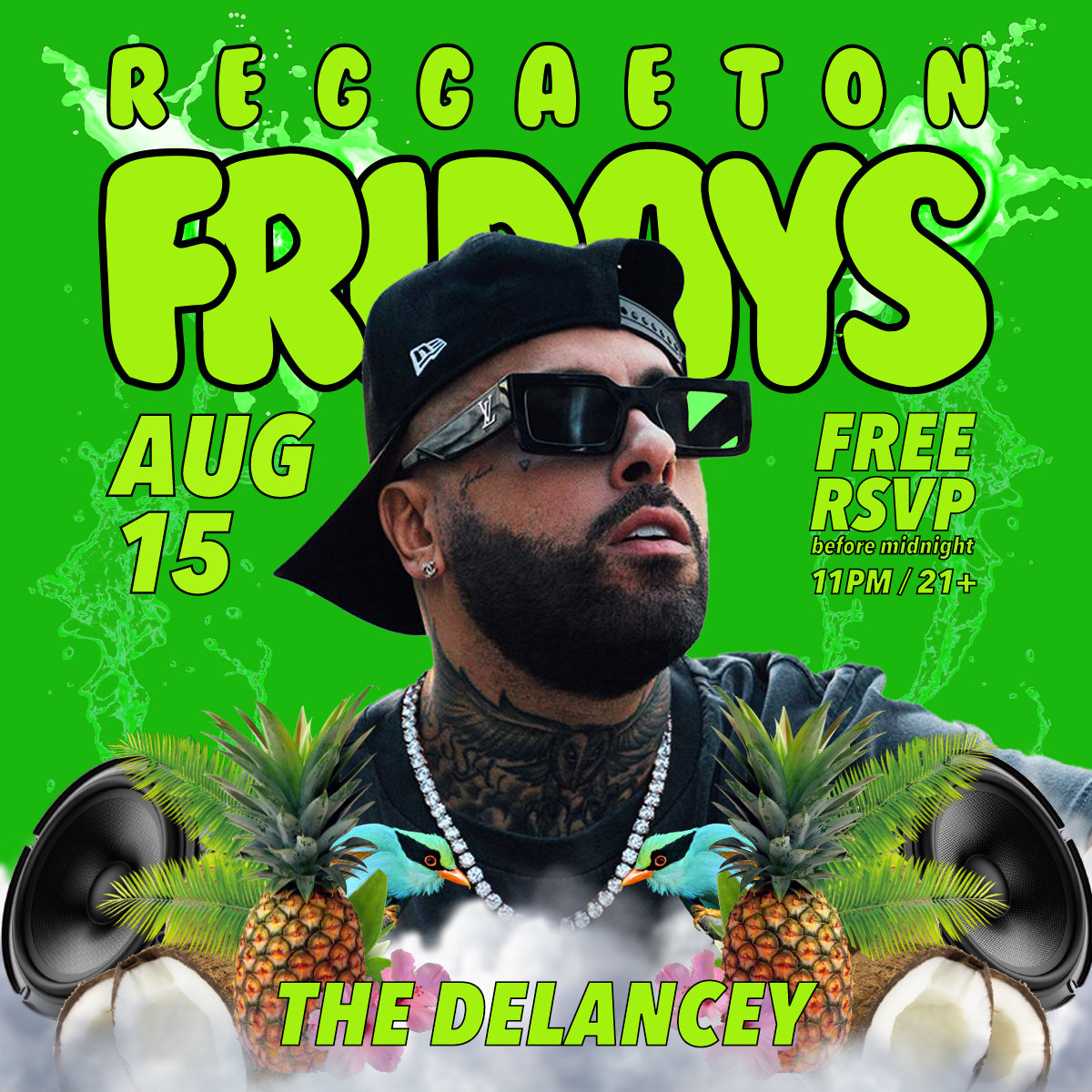 Reggaeton Fridays @ The Delancey's Lower Level | THE DELANCEY