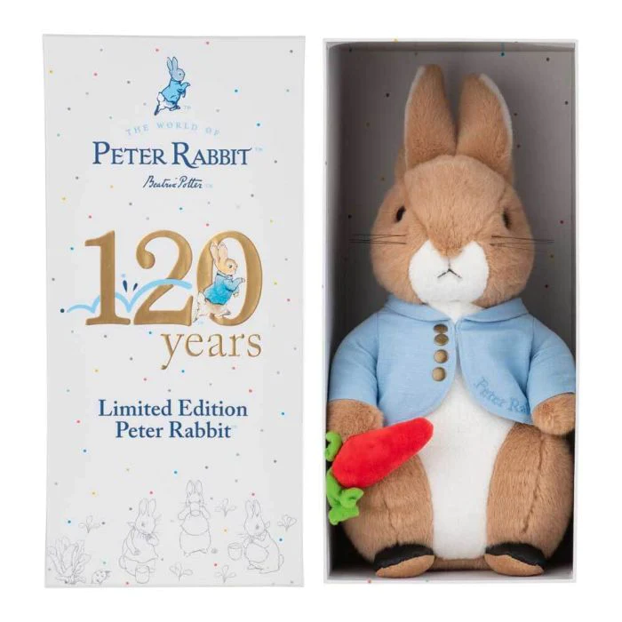 Peter Rabbit Plush - 120th Anniversary Limited Edition Collectable ...