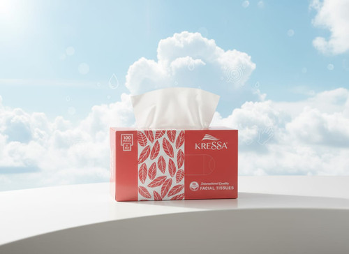 Kressa 2 Ply Facial Tissue Box | Face Tissue | Quarks Industrials