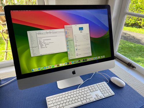Fast iMac 27" MacOS Sonoma 2024 (Late 2013 Model) i5 16GB Fusion 1TB ...