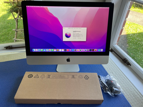 iMac 21.5” Late 2015 i5 8Gb HDD 1T & Accessories Monterey Office Adobe ...