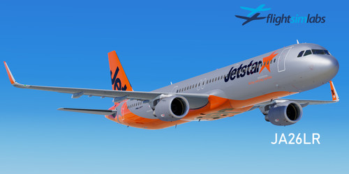FSLabs Jetstar Japan A321 Sharklets JA26LR | FSX/P3D Repaints