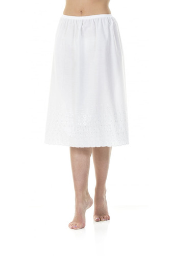 La Marquise Embroidered Cotton Half Slips - 2 Pack | Wysteria Lane