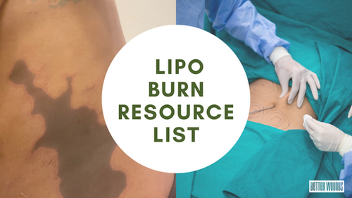 Lipo Burn Resource List | Better Wounds