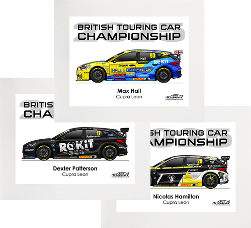 Un-Limited Motorsport A4 Poster | BTCC Blueprints