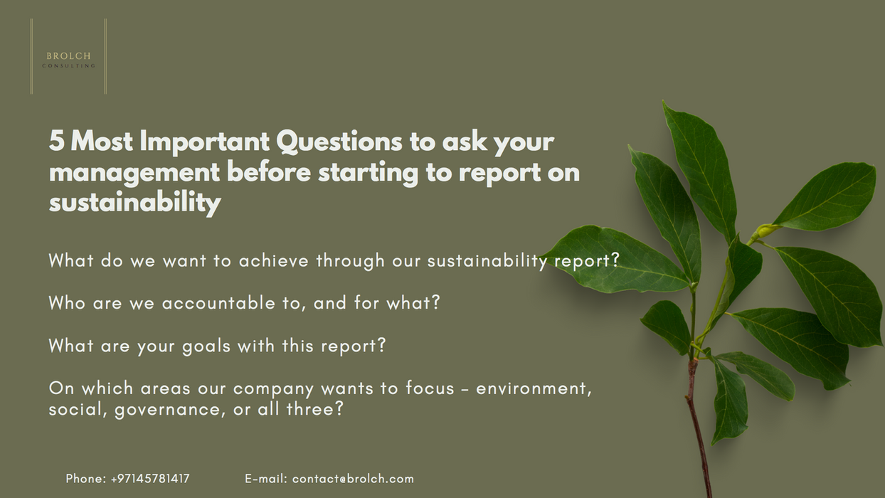 Brolch: Leading ISO Consultants in UAE & Sustainability Experts