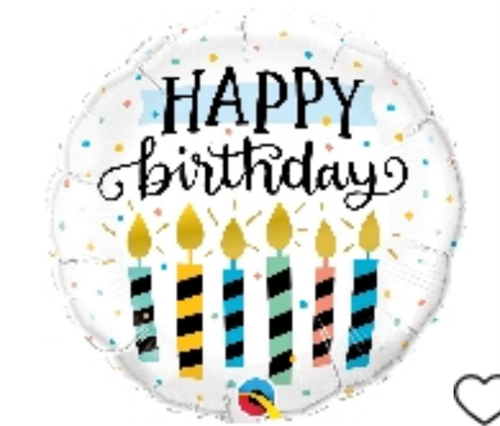 Standard Size Happy Birthday Foil | Lush Balloons