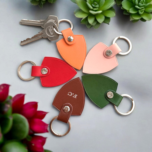 Personalised Diamond Shape Key Fob | FloWs