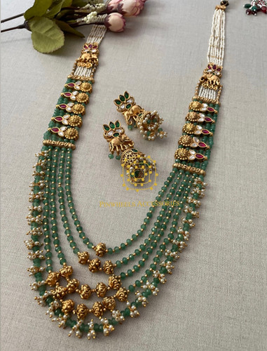 LONG PRECIOUS STONE MALA | PinwheelsAccessories