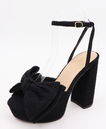 Sandalia de Tacon con Chongo | Magnolia