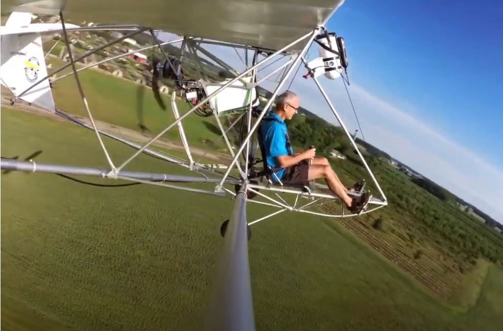 New Batch Extended Electric Aircraft Zigolo Mg12