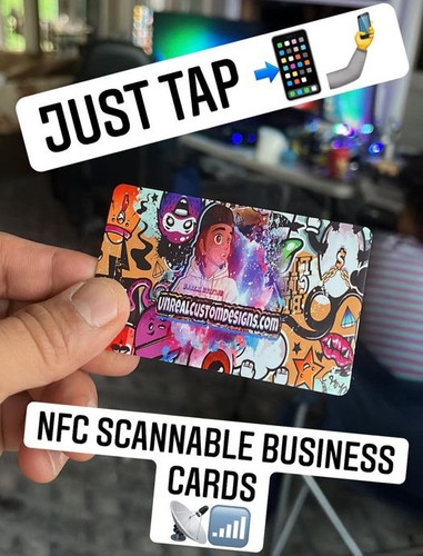 Nfc Scannable Business Cards Createmycustomlife