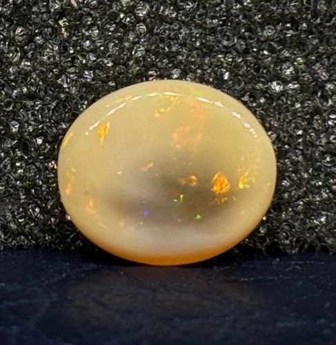 Bright Pinfire Mexican Fire Opal Bright Full Fires Polished Ready To Be ...