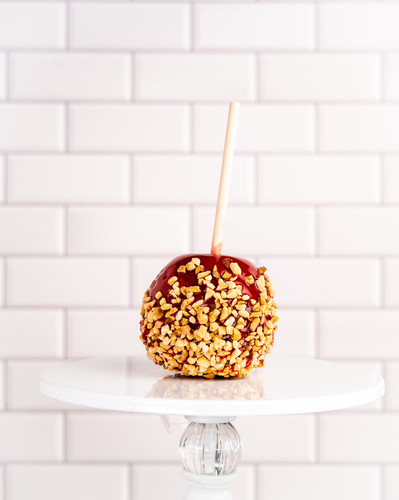 Carnival Style Candy Apple with Nuts (3 pack) | The Candi Queen