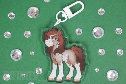 Alamo - Acrylic Keychain | Infinity Breyers