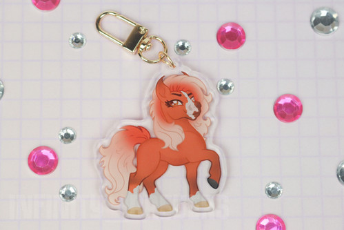 Athena the Queen Bean - Acrylic Keychain | Infinity Breyers