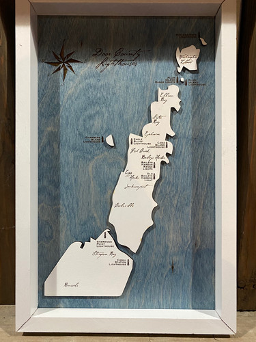 Door County Lighthouse Map | My Site