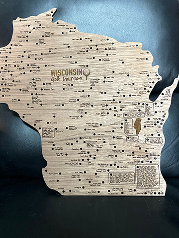Wisconsin Golf Course Map | My Site