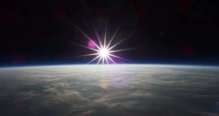 a trip through space