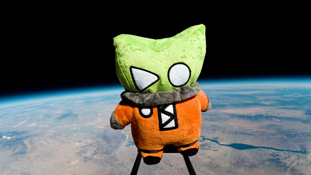 Carter Sharer | Team RAR Plushie Sent Into Space