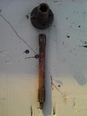 Nuffield 4 DM Input Shaft | Pocock