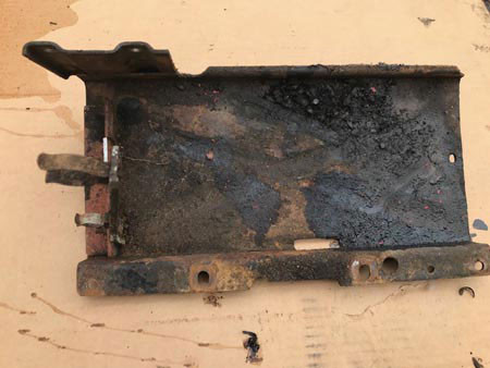 Nuffield 950/154 Battery Tray | Pocock