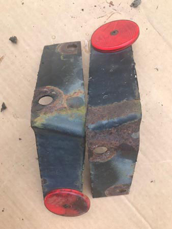 6020 David Brown 90/94 series rear reflectors | Pocock