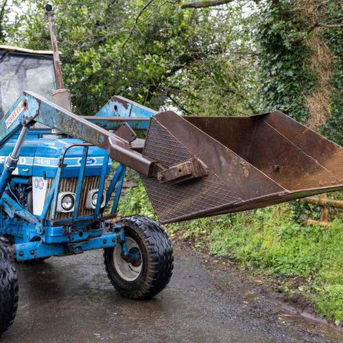 Ford loader and bucket | Tamar Vintage
