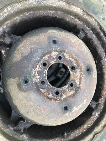 Nuffield 950/154 Wheel Centre | Pocock