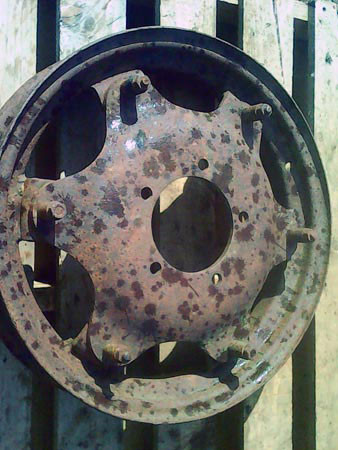 David Brown Cropmaster front wheel | Pocock