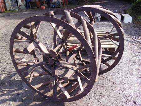 Cage Wheels for 28" Wheels (Pair) | Pocock