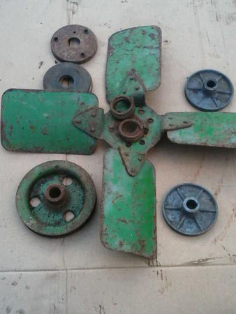 John Deere B Fan Assembly Complete | Pocock