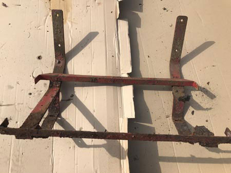 4724 David Brown VAK1/Cropmaster Seat bracket | Pocock