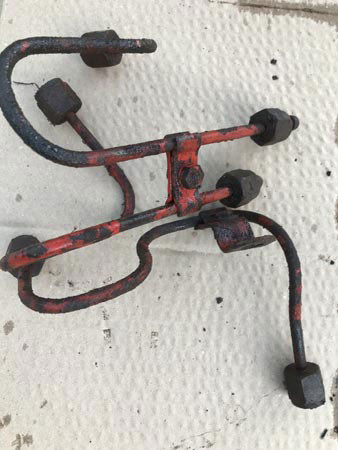 Nuffield 3 Cylinder Injection Pipes | Pocock