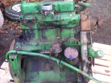 John Deere 3 cylinder engine. Type 3-179DL (non runner) | Pocock