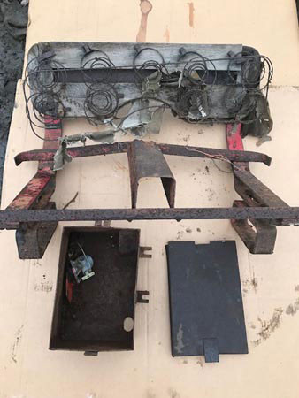 5658 David Brown Cropmaster seat assembly | Pocock