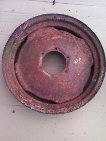 Allis Chalmers B Front Wheel | Pocock