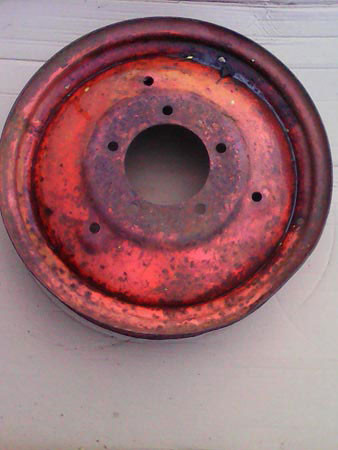 Massey Harris 102 Front Wheel | Pocock