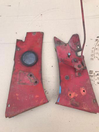 Nuffield Universal 4 etc Diesel Tank Side Covers | Pocock