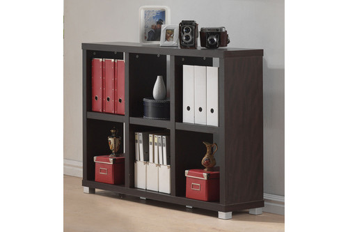 6 Grid Bookcase | buen-hogar-furniture